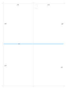 ふち糊圧着メーラーDM／A4十字折(展開A2) | ふち糊圧着DM・印刷専門サイト